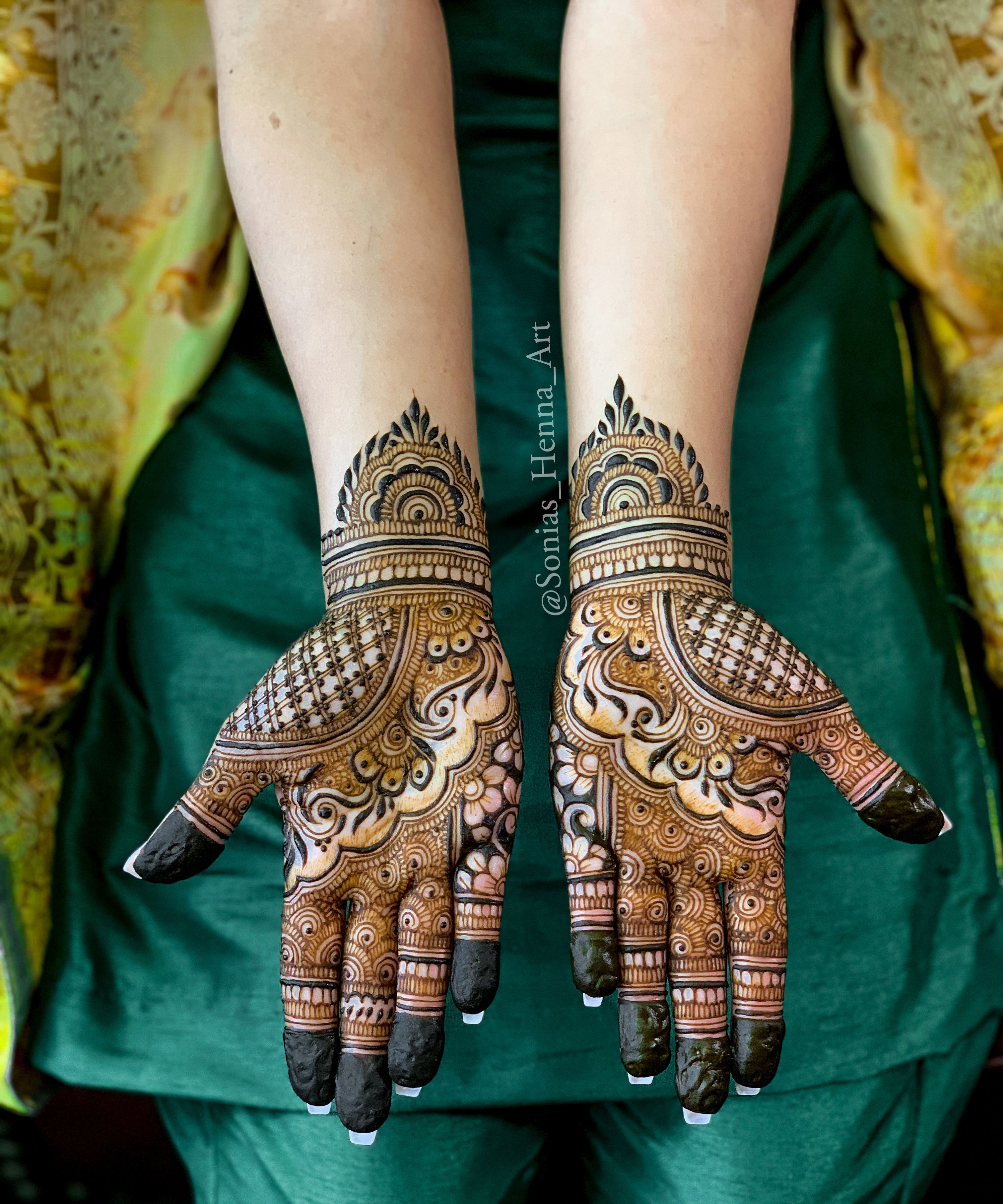 Blog | 50+ Bridal Hand Mehendi Designs For 2024: Simple And Latest ...